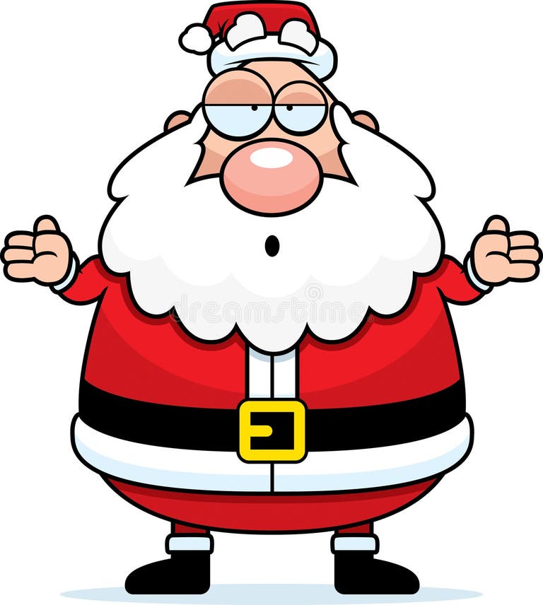 Confused Santa Stock Illustrations – 378 Confused Santa Stock ...