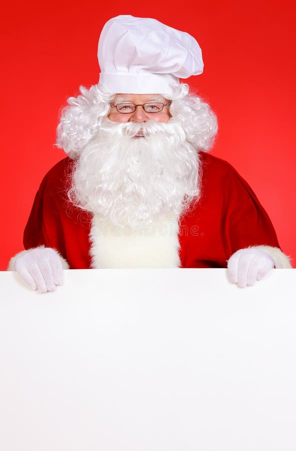 Santa cook stock image. Image of happy, person, chef - 45569901