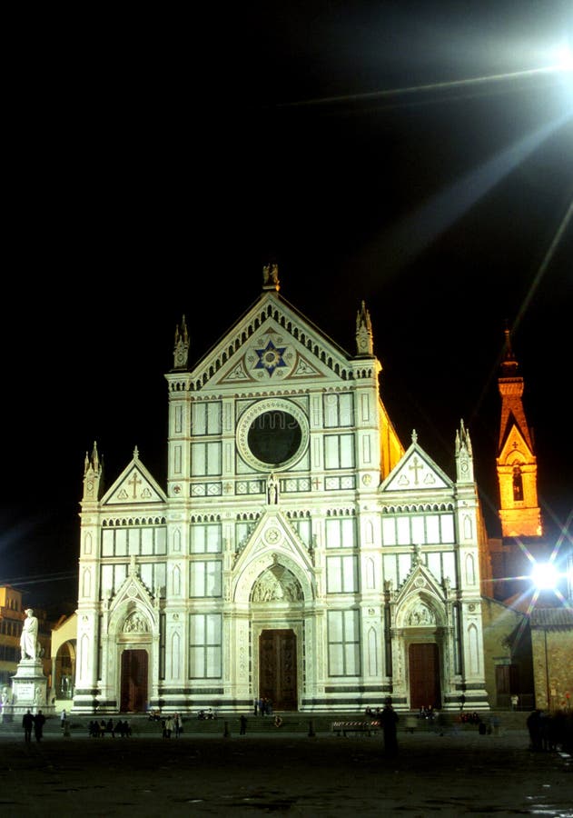 Santa Croce Church, Firenze, Italy Editorial Photo - Image of angel ...