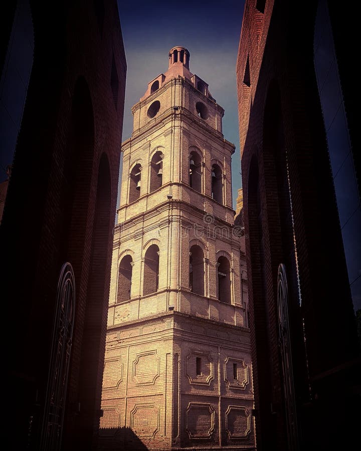 Santa Cruz cathedral stock image. Image of tower, cruz - 100004527