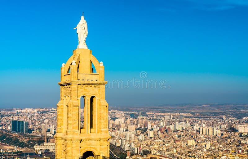 Santa Cruz Chapel in Orano, Algeria Fotografia Stock - Immagine di ...