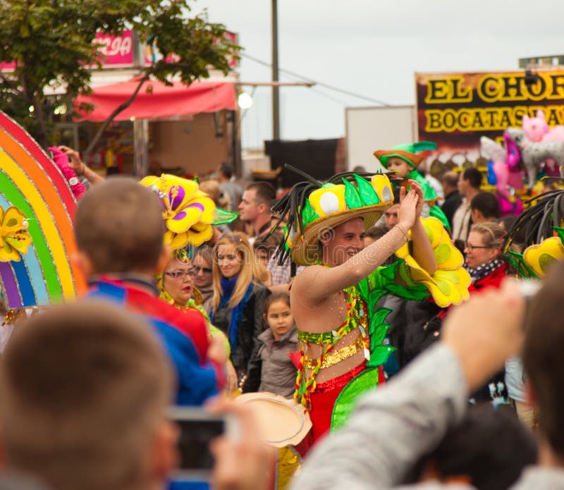 SANTA CRUZ, SPAIN Carnival Parade Editorial Photography - Image of ...