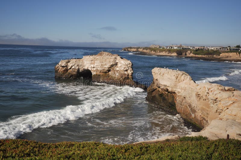 Santa Cruz State Park Natural Bridges Stock Photo - Image of frame ...