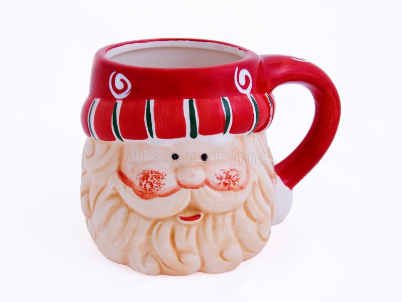 Santa cup stock image. Image of jolly, kringle, year, christmas - 3676201