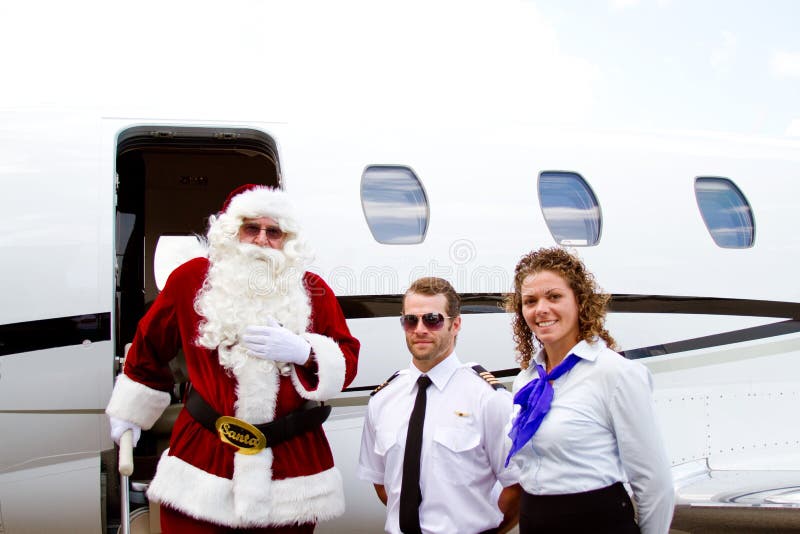 Santa Claus Waving Good Bye Stock Photo - Image of portrait, santa ...