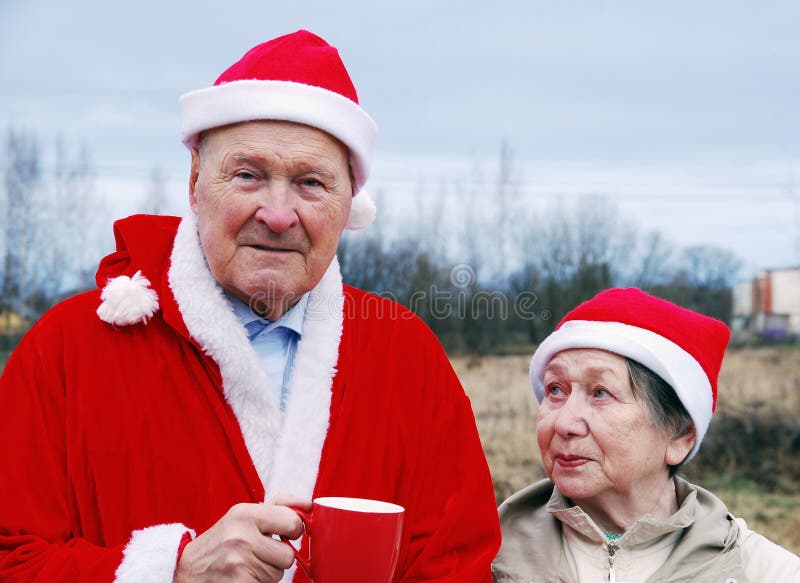 Santa family stock photo. Image of portrait, face, grandfather - 12039538