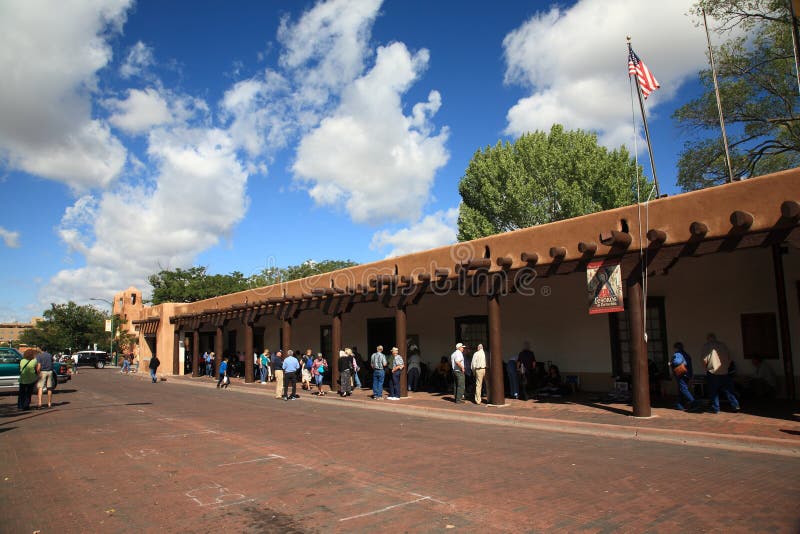 Santa Fe - Palacio De Los Gobernadores Imagen de archivo editorial ...