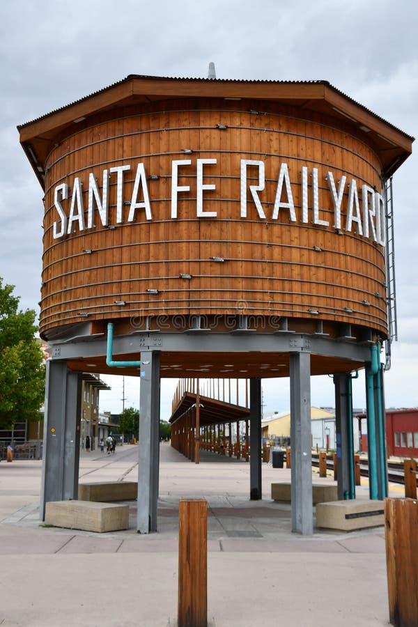 Santa Fe Railyard in Santa Fe, New Mexico Editorial Photography - Image ...