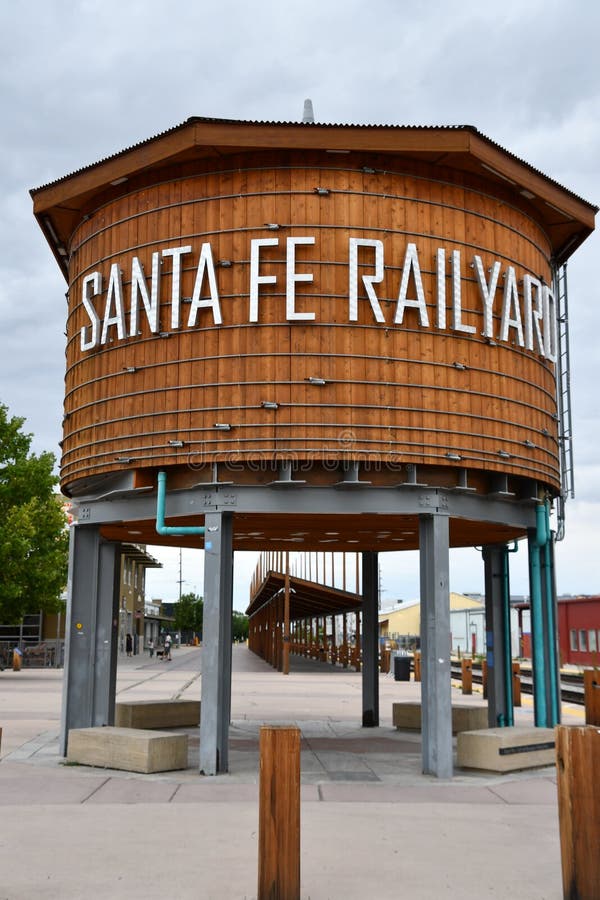 Santa Fe Railyard in Santa Fe, New Mexico Editorial Image - Image of ...