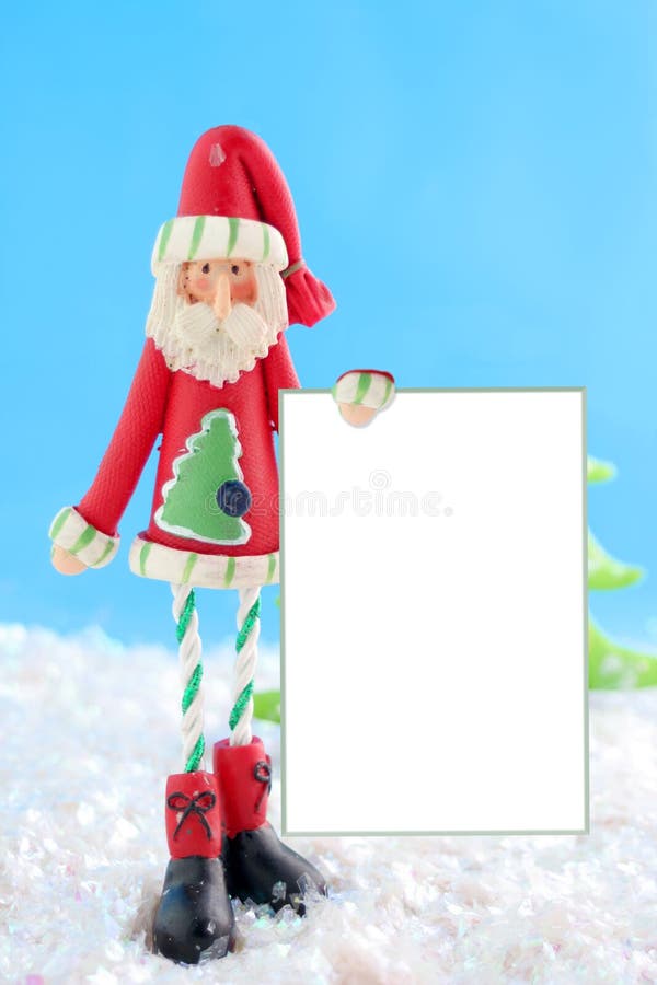 Papá Noel flaco imagen de archivo. Imagen de santa, rojo - 3590255