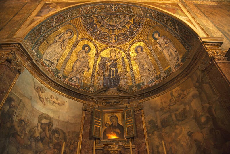 Santa Francesca Romana Basilica Forum Rome Italy Editorial Stock Image ...