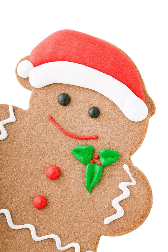 Santa Gingerbread Man stock image. Image of shot, closeup - 28176535