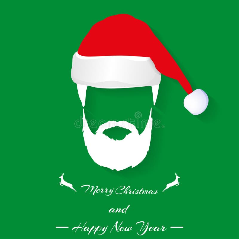 Santa Beard Background Stock Illustrations – 29,645 Santa Beard ...