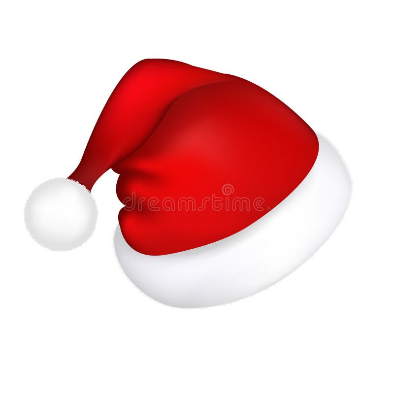 Santa Hat Vector Stock Vector Illustration Of Winter 16935425