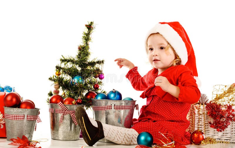 Santa helper stock photo. Image of decor, green, isolate - 32186940