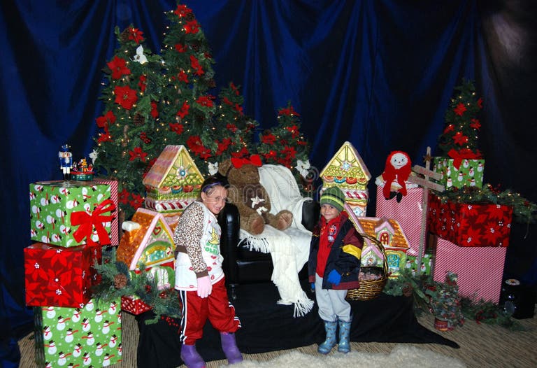 Is Santa here yet? stock photo. Image of holiday, indoor - 12345680