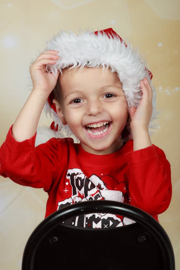 Santa kid stock photo. Image of cute, smile, santa, child - 47677164