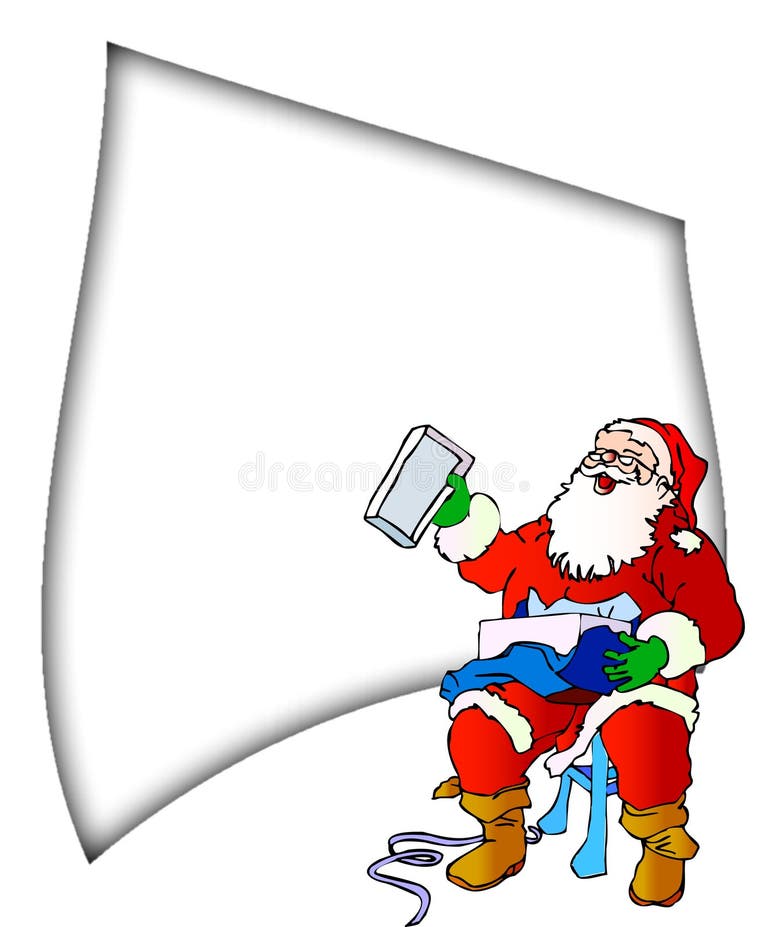 Santa List Stock Illustrations – 7,290 Santa List Stock Illustrations ...