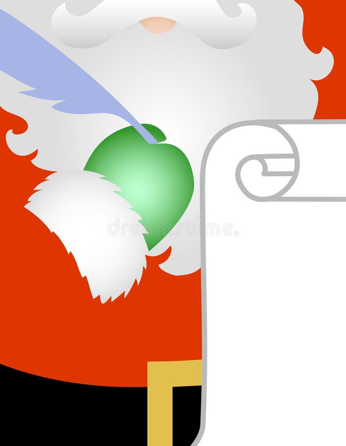 Santa List Poster Background Picture. Image: 3611570