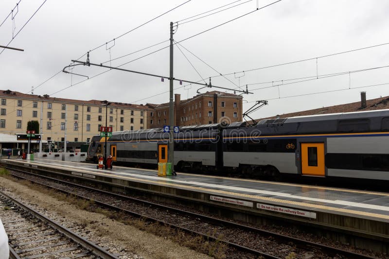 At Santa Lucia Train Station in Venice Editorial Image - Image of town ...