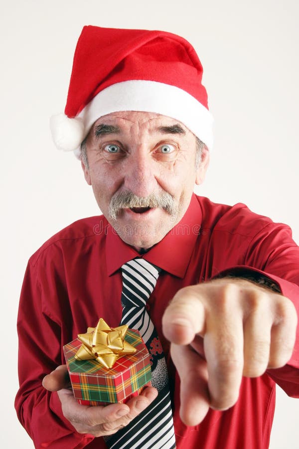 Santa man stock photo. Image of celebrating, santa, person - 3682812