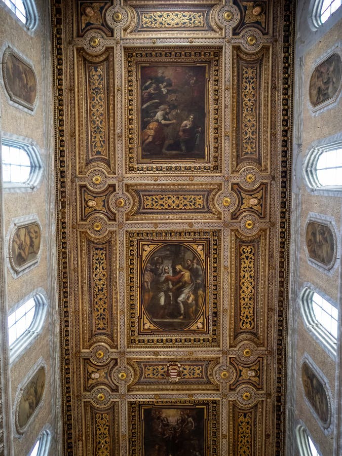 Santa Maria Assunta, Naples Editorial Stock Photo - Image of cathedral ...