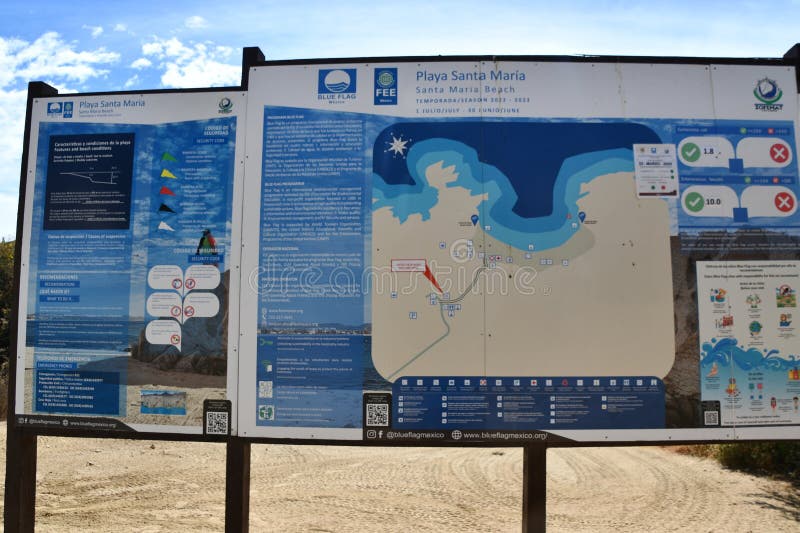 Santa Maria Beach (Playa Santa Maria) in Los Cabos, Mexico Editorial ...