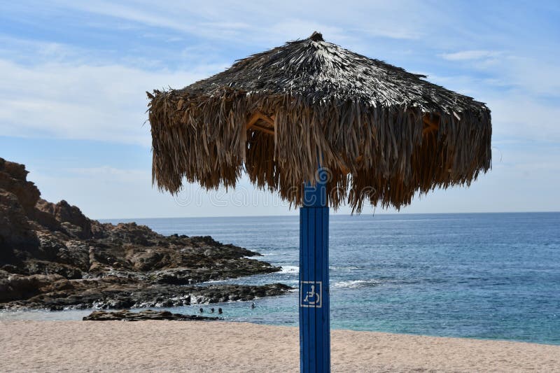 Santa Maria Beach (Playa Santa Maria) in Los Cabos, Mexico Stock Image ...