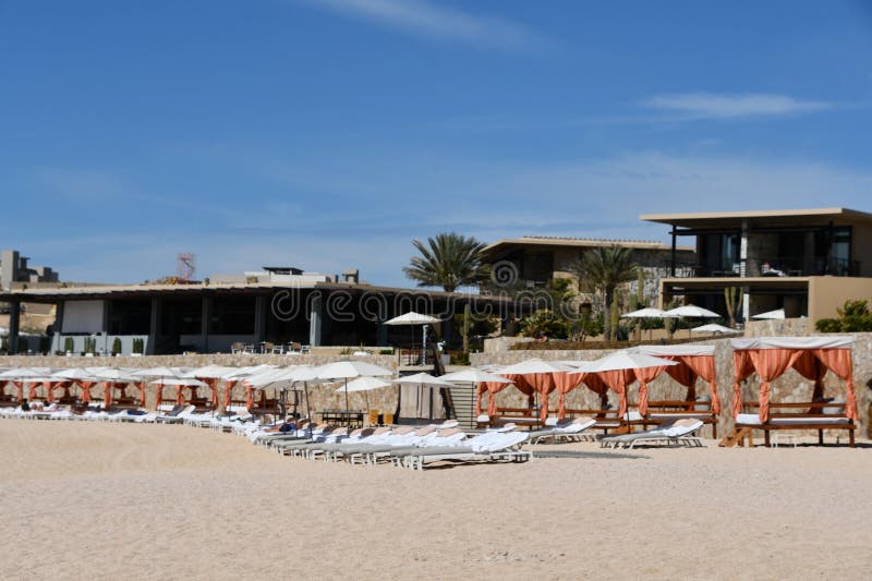 Santa Maria Beach (Playa Santa Maria) in Los Cabos, Mexico Stock Photo ...