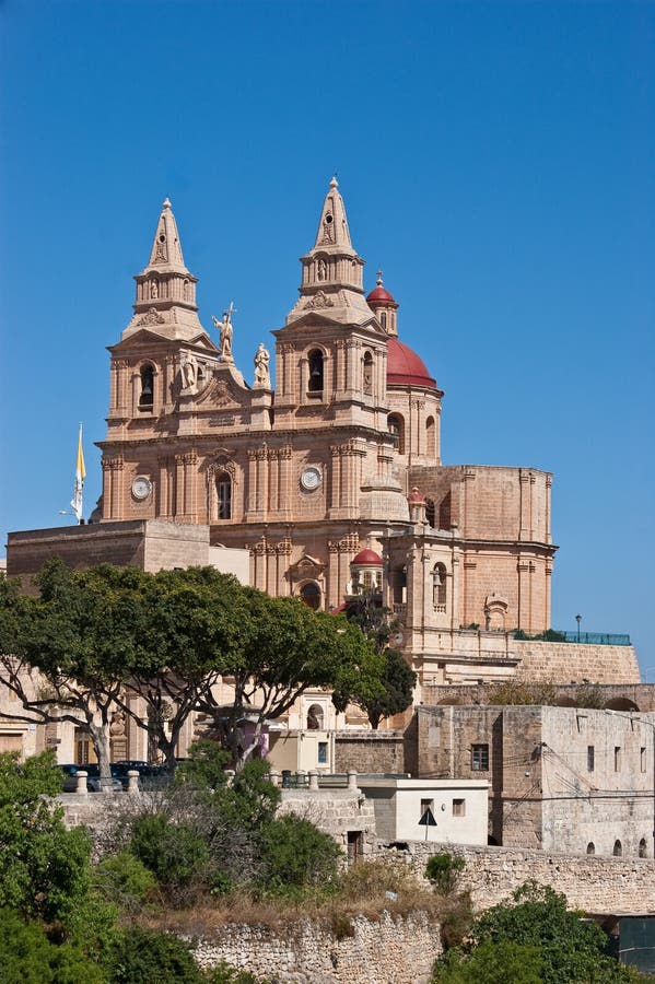 Santa Maria Church stock photo. Image of rices, malta - 19551848