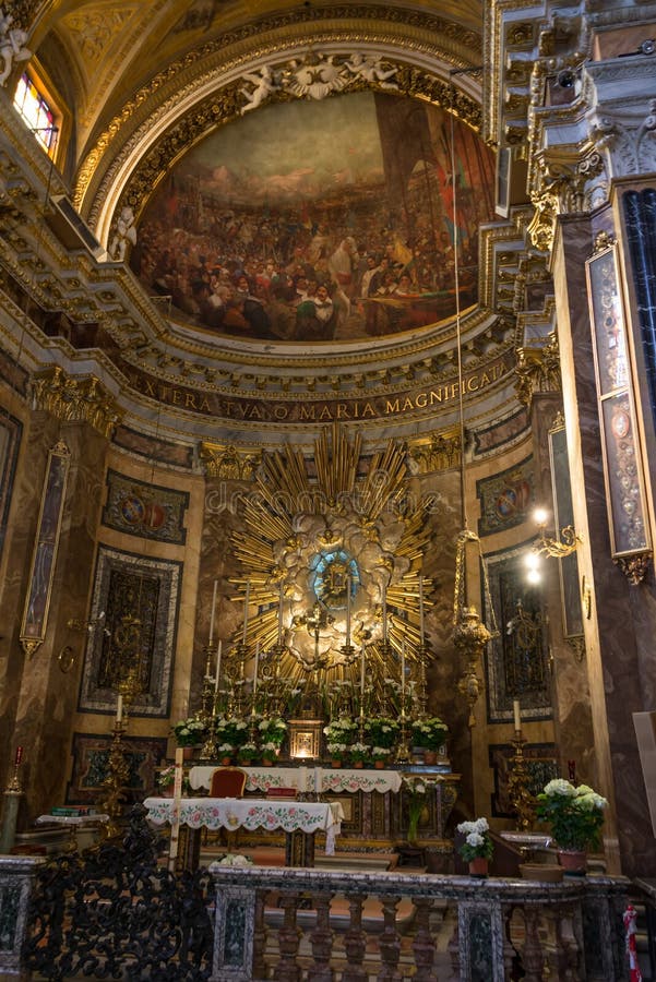 Santa Maria della Vittoria stock photo. Image of santa - 56133722