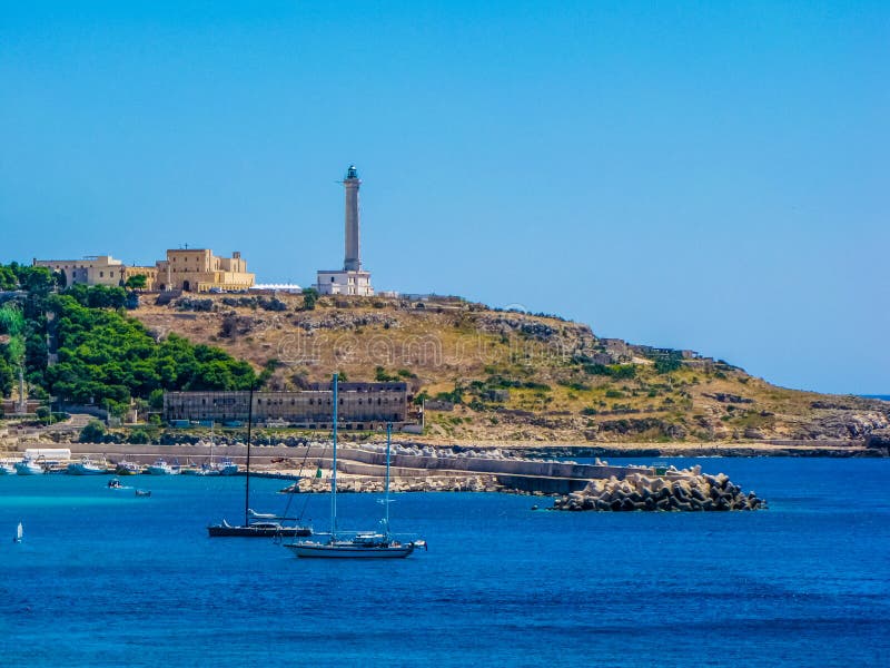 Santa Maria Di Leuca, Italy Stock Photo - Image of mediterranean, italy ...