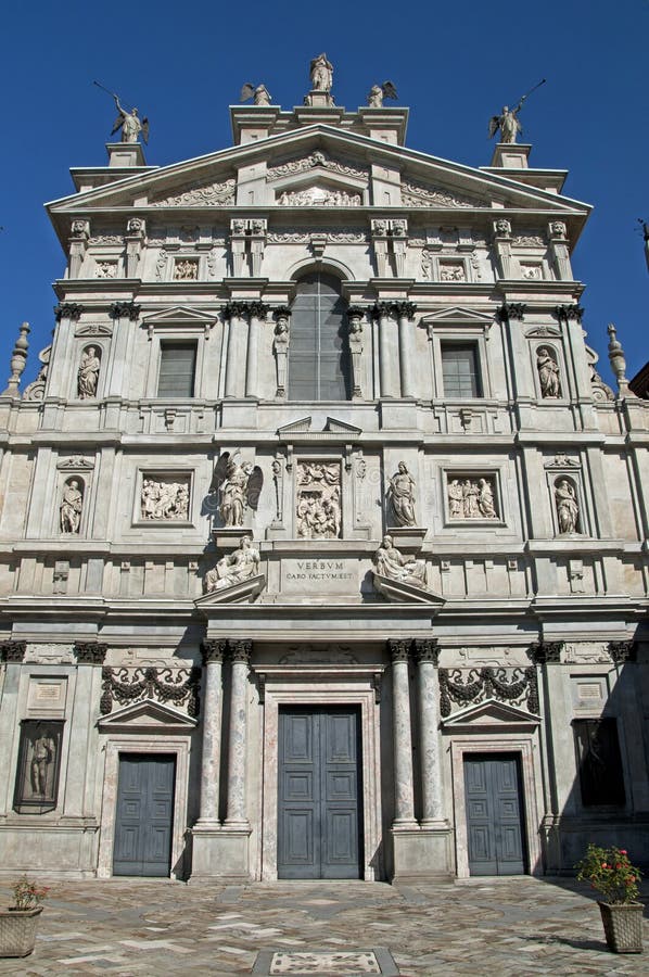 Santa Maria Presso San Celso Stock Image - Image of milano, blue: 20676033