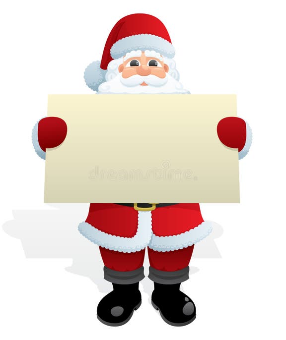 Cartoon Santa No Background Stock Illustrations – 313 Cartoon Santa No ...