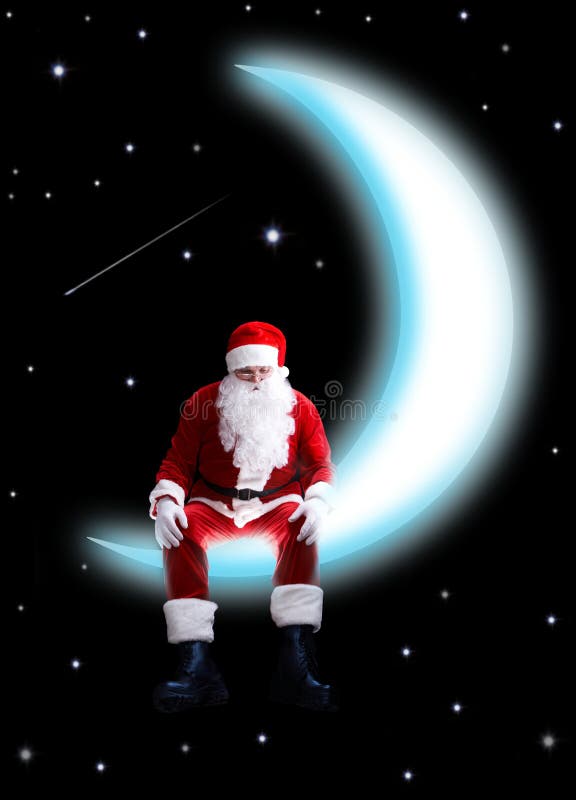 2,750 Santa Moon Background Stock Photos - Free & Royalty-Free Stock ...