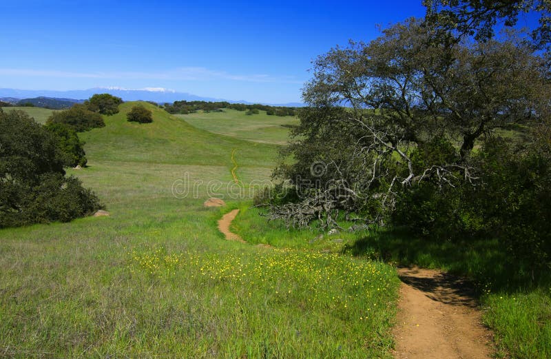 Santa Rosa Plateau in Spring Stock Photo - Image of calm, hill: 20028628