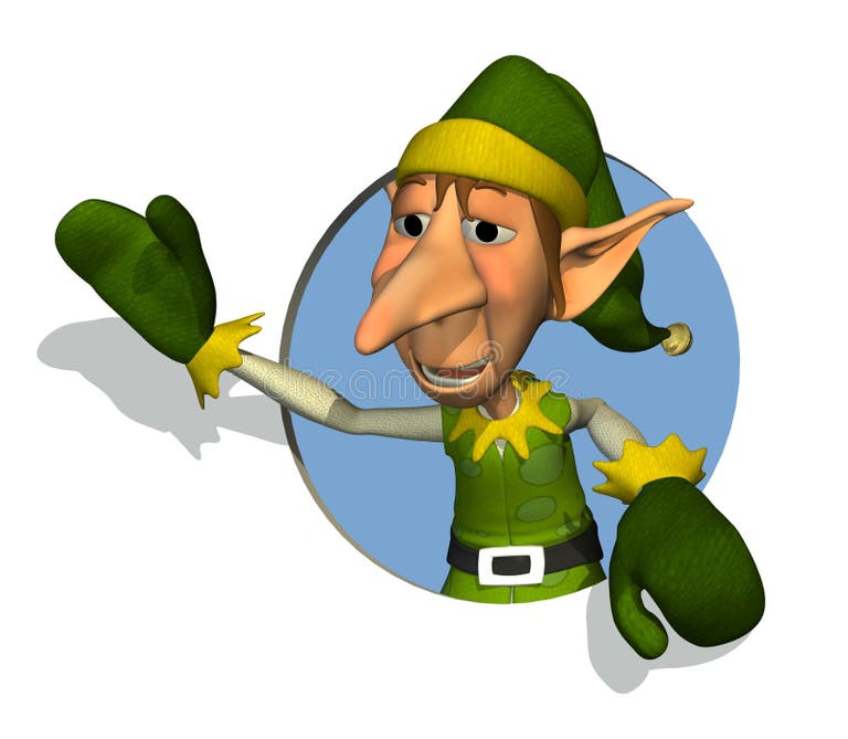 Elf Waving Stock Illustrations – 885 Elf Waving Stock Illustrations ...