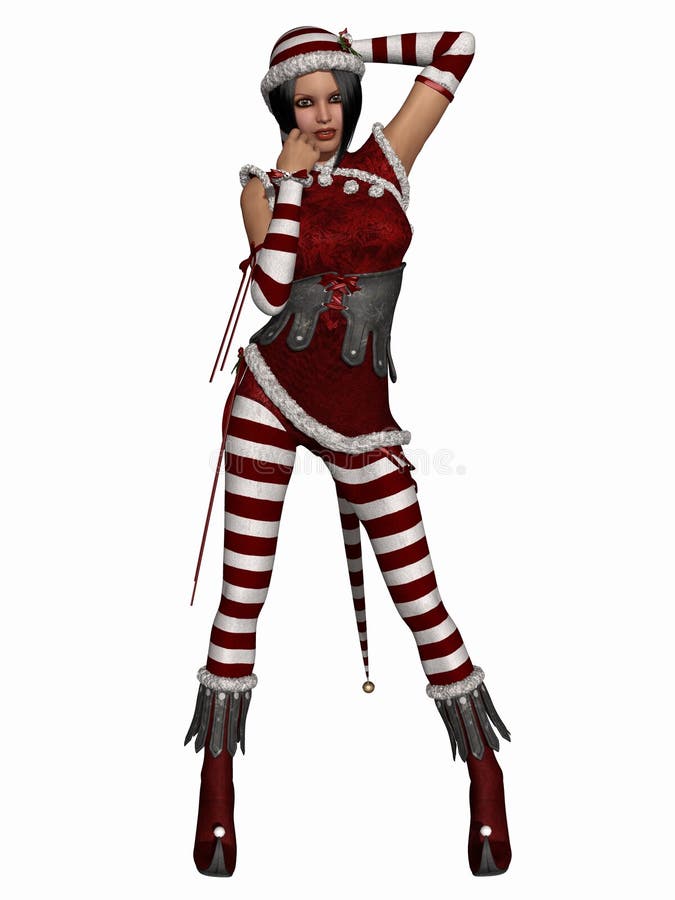 Santa`s Helper stock illustration. Illustration of happy - 17023902