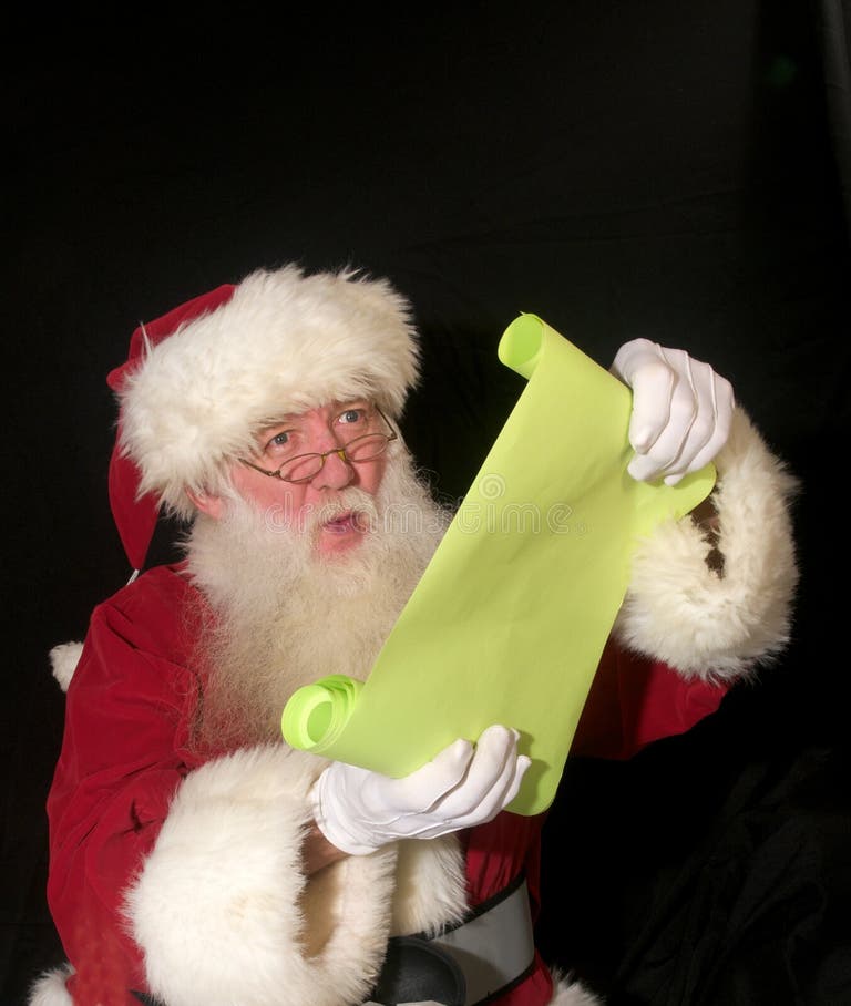 113 Santa Checking His List Stock Photos - Free & Royalty-Free Stock ...