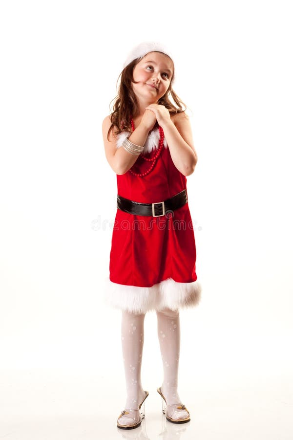 Santa s little helper stock photo. Image of claus, serene - 10549266