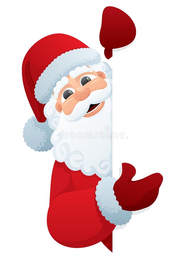 Santa Sign 2 stock vector. Illustration of empty, claus - 15877387