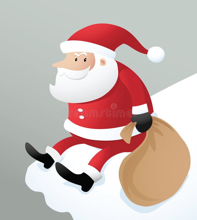 Santa Sitting Stock Illustrations – 11,810 Santa Sitting Stock ...