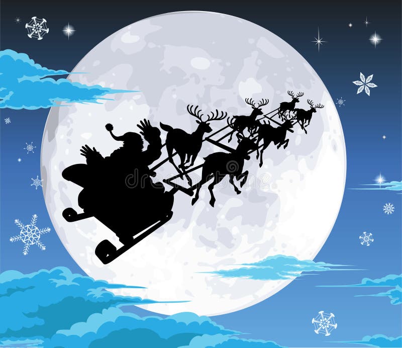 Santa Moon Stock Illustrations – 18,330 Santa Moon Stock Illustrations ...
