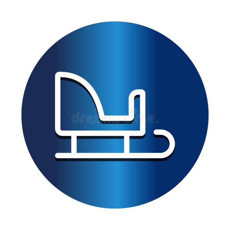 Santa Sleg Isolated Vector Icon that Can Be Easily Modified or Edited ...