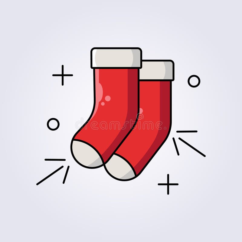 Santa Socks Stock Illustrations – 12,971 Santa Socks Stock ...