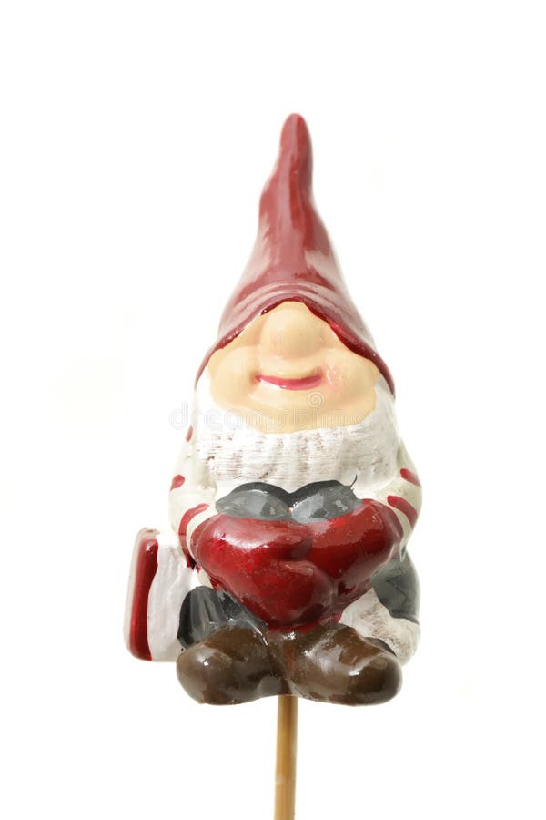 Santa on a stick stock photo. Image of christmas, winter - 33778562