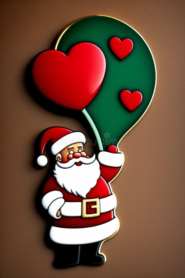 Santa Christmas sticker stock illustration. Illustration of vector ...