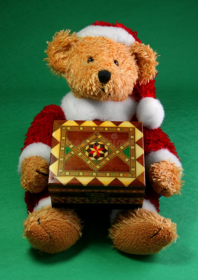 Santa Teddy Bear stock image. Image of christmas, xmas - 1342159