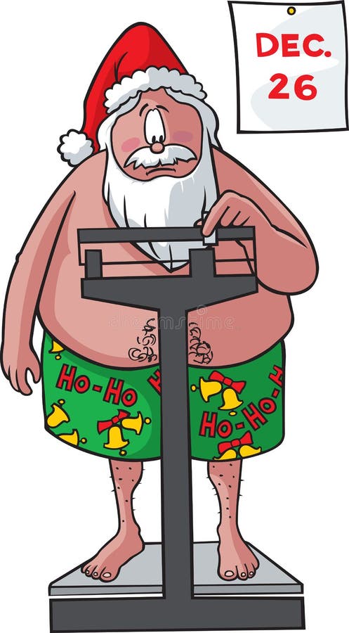 Christmas Gain Weight Stock Illustrations – 10 Christmas Gain Weight ...