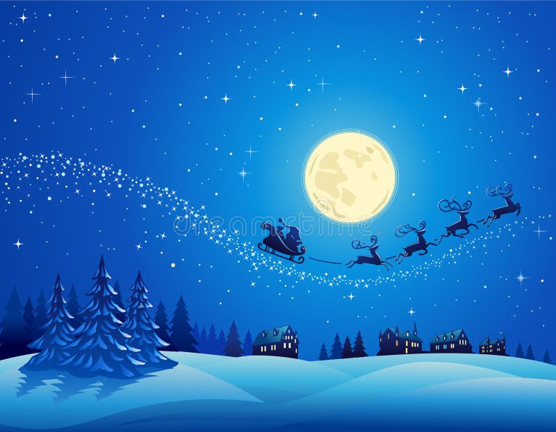 Santa Moon Stock Illustrations – 18,588 Santa Moon Stock Illustrations ...